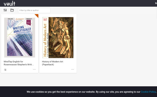 Students - How to Redeem Vital Source Courseware Access Codes